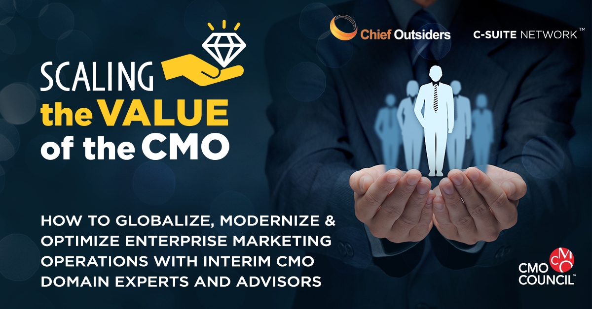 Scaling the Value of the CMO - Program - Thought Leadership - CMO Council™